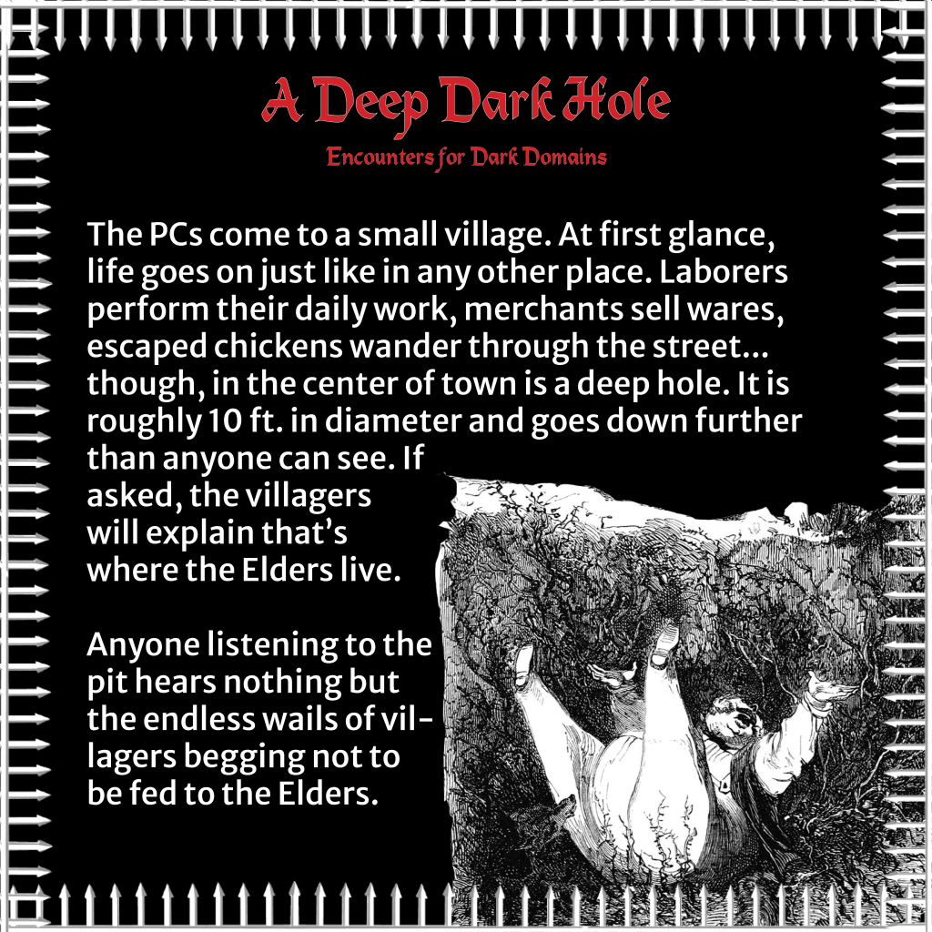A Deep Dark Hole – Crumbling Keep