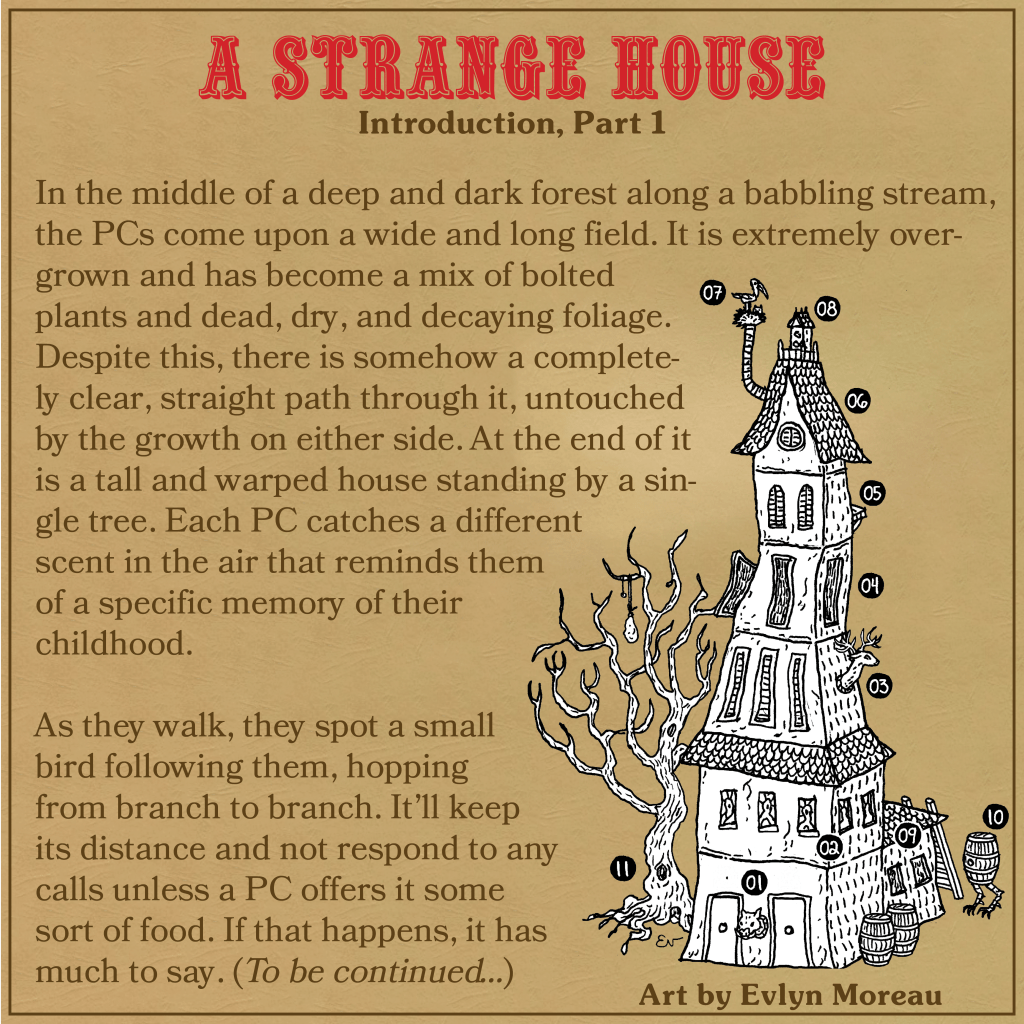 The Strange House, Part 1 – Crumbling Keep